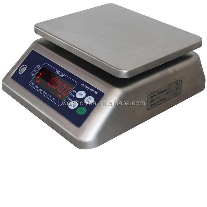 IP68 Stainless Steel Waterproof Weighing Scale - 15kg