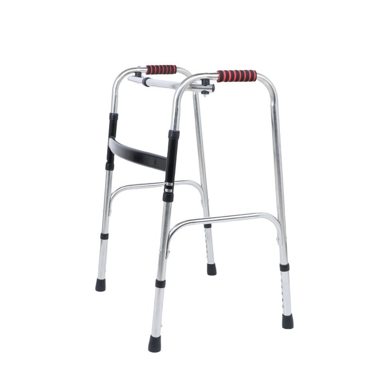 Elderly Walker Stainless Steel Disabled Four-corner Crutches Assist ...