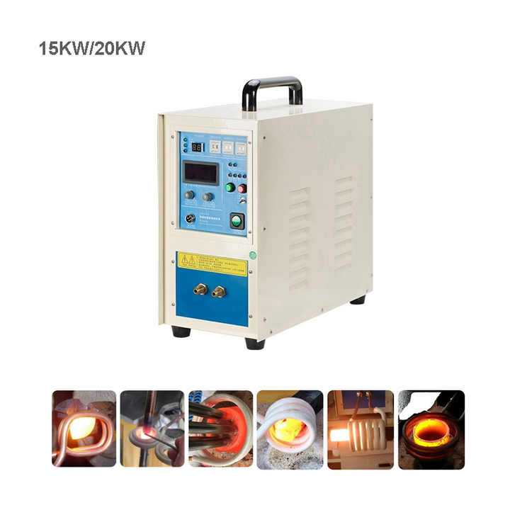 20/15KW Induction Heater Induction Heating Machine 220V Metal Smelting Furnace High Frequency ...