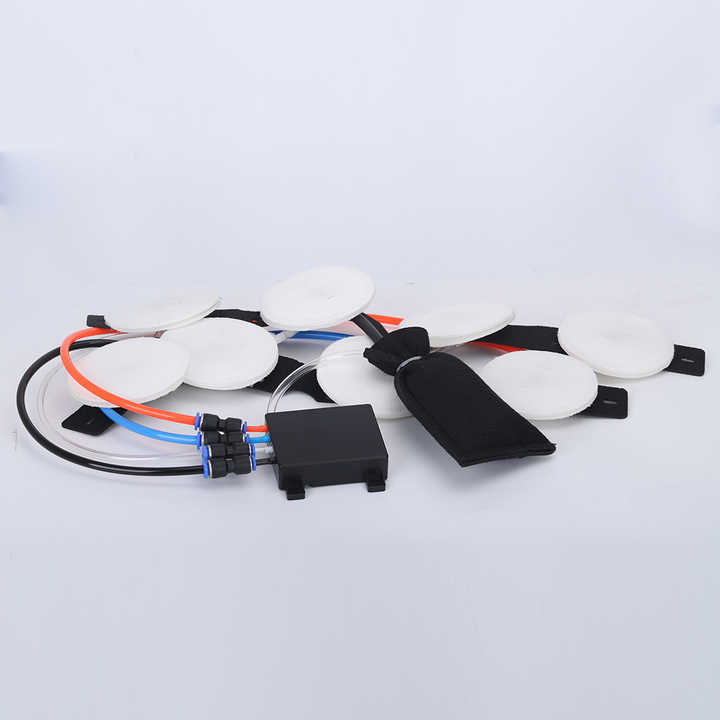 air Inflatable Pressure Bladder Lumbar Support Pneumatic 8-point ...