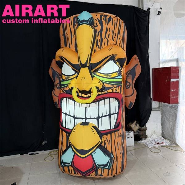 Bespoke Size Music Stage Decorating Mascot Inflatable Maya Mask ...