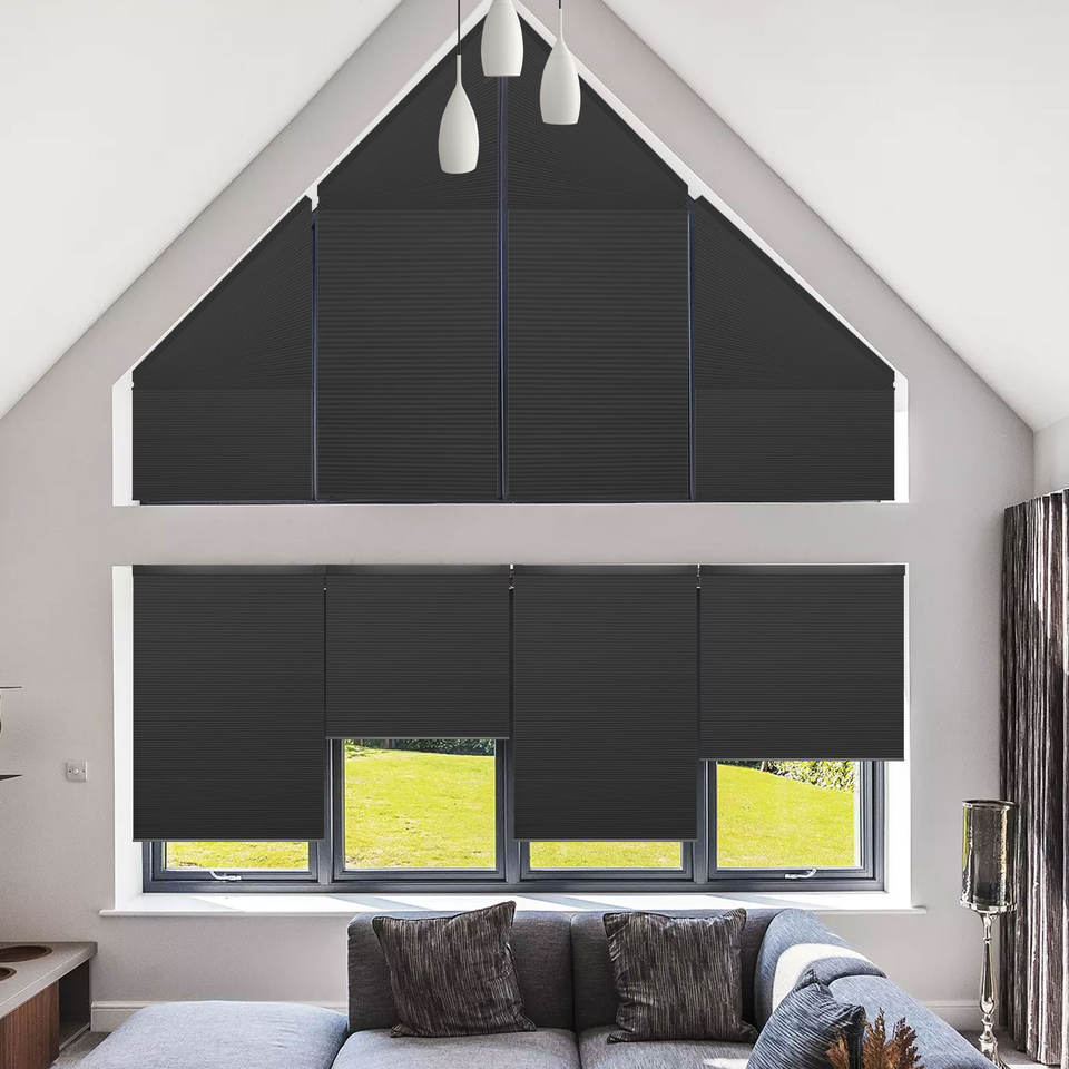 Triangle Window Blinds - Irregular Honeycomb for Shaped Windows
