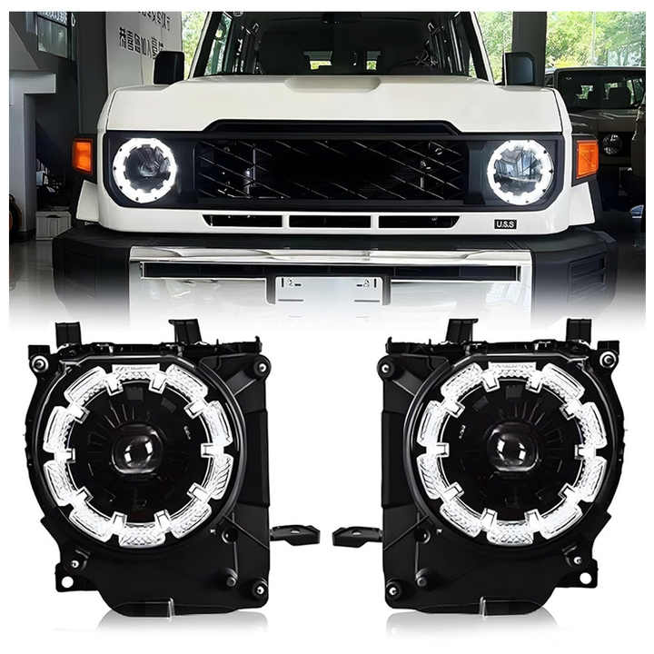 Upgrade Toyota Land Cruiser LC70-LC79 Headlights with LED