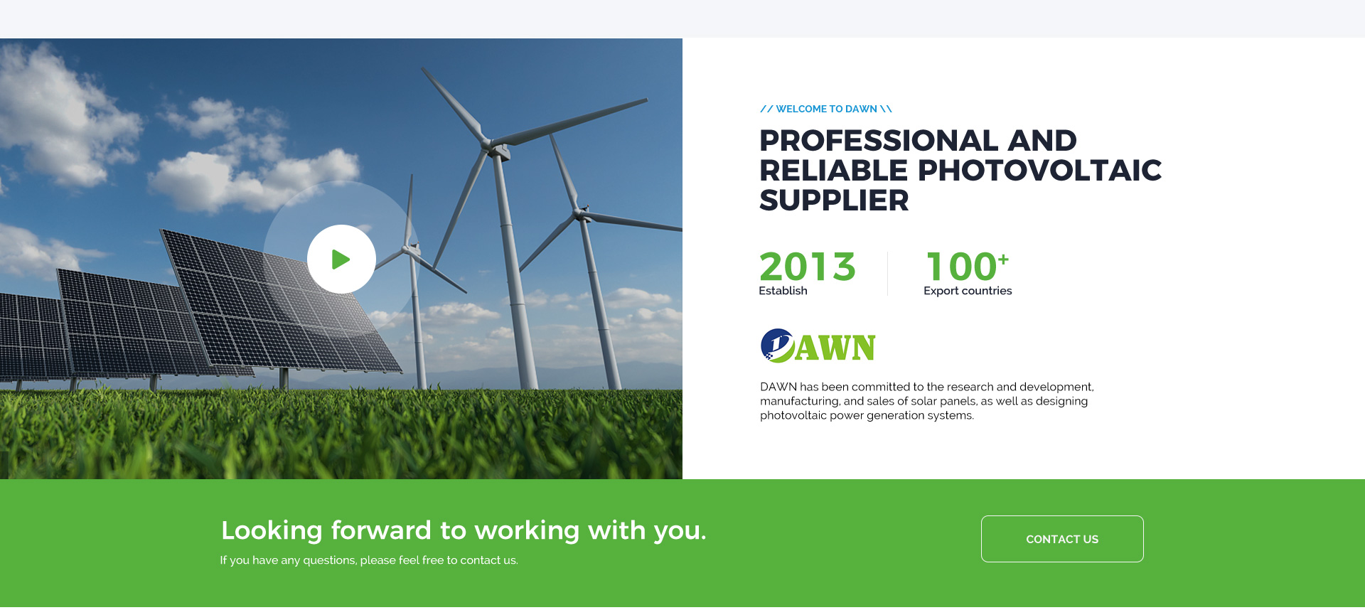 Shenzhen Dawn Lighting Technology Co., Limited - Solar Energy System ...