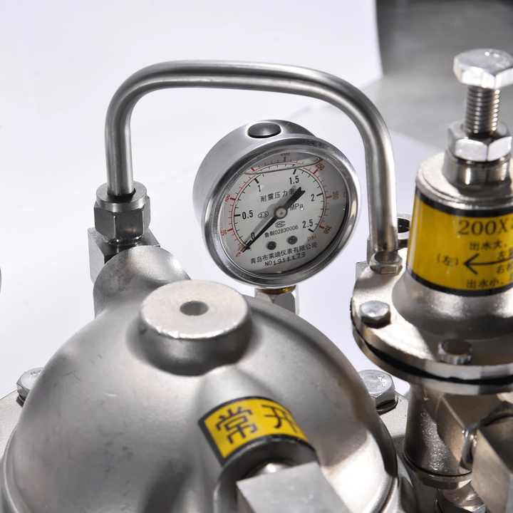 304 Stainless Steel Model 200X-16P Manual & Power Water Control Valve Pilot Adjustable Pressure ...