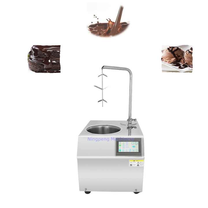 NP Brand chocolate sprayer machine chocolate tempering machine price ...
