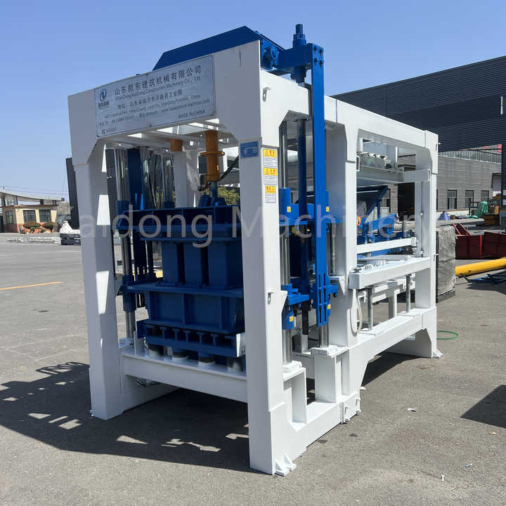 6 Inch Concrete Block Making Machine Automatic Block Factory QT6-15 ...