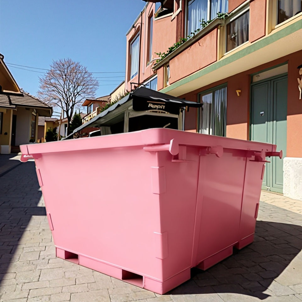 Flexible Skip Bin Lid-Free Custom Sizes Lightweight Design Factory ...