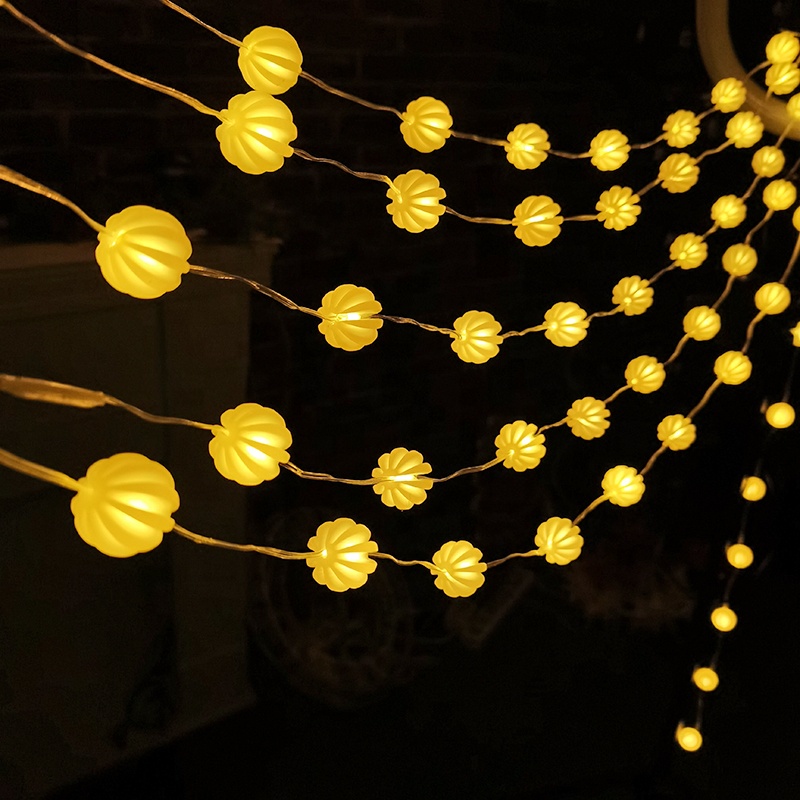 NY037002 Plastic ball LED string light-Taizhou Deco-Maker Arts and ...