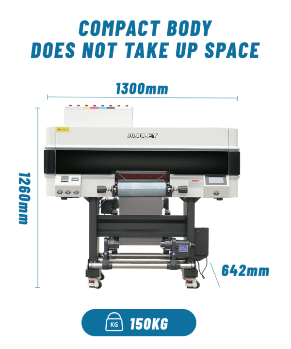 Audley 12 Inches30cm UV DTF Printer Roll to Roll with Laminator