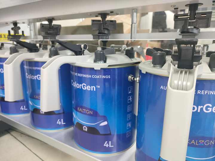 Paint Mixing Lids - Efficient Car Paint Mixing System
