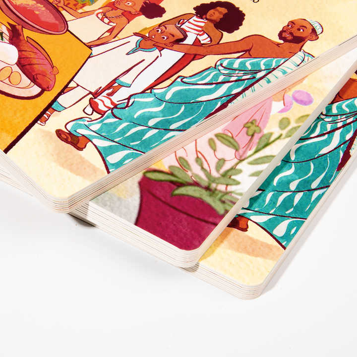 Factory Custom Kids Board Book Lift Flap Cardboard Book Children Offset ...