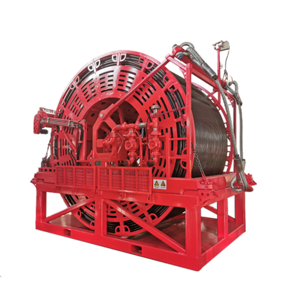 Petroleum equipment Heavy Duty Continuous Tubing Injection Reel for ...