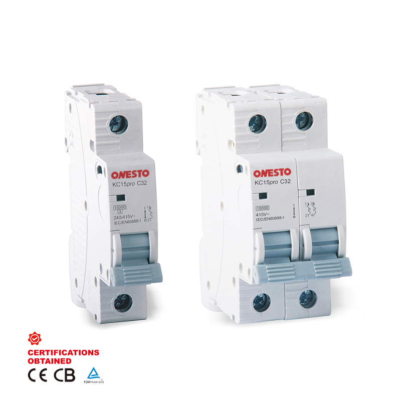 ONESTO MCBサーキットブレーカ15kA電気MCBブレーカ1P 2P 3P 4P 32A 25A 20A 16A 10A 6A ACブレーカ電気機器用| Alibaba.com