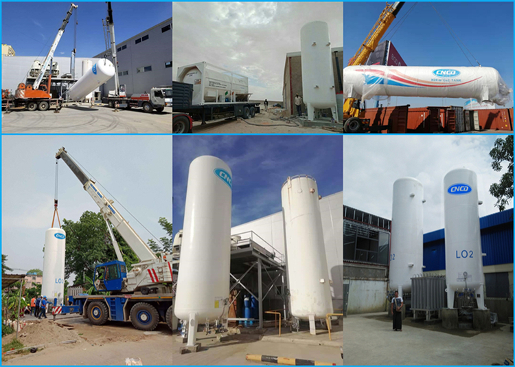 Food Grade 10M3 21.6Bar Liquid Co2 Container Carbon Dioxide Storage ...