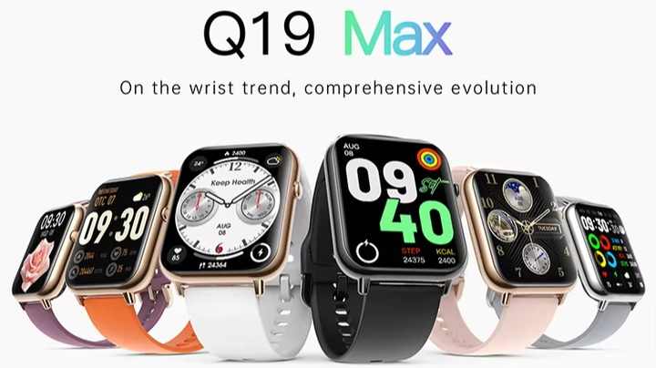 Branded Smartwatch Q19 MAX - Multifunctional Sports Smart Bracelet with ...