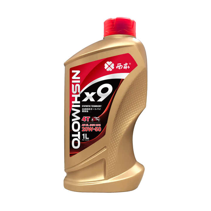NISHIMOTO Motorcycle Oil - SN 20W50 for Lubricating Protection