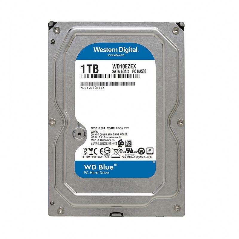 WD Blue 1TB 2TB 4TB 6TB 3.5inch Hard Drive for PC and Mac Hardware ...