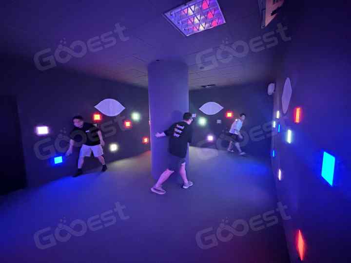 Team Building Activate Interactive Wall Game Devil's Eye Push LED ...