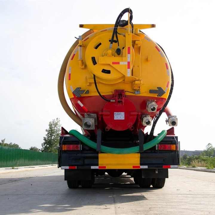 25000liters Electric Septic Tank Truck Tipper Sewage Drainage Truck 8*4 ...