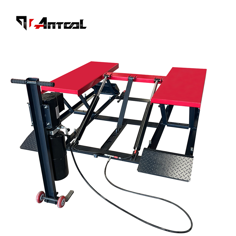 AnTool 3.5T Small Car Scissors Lift Platform Electric Car Lifts ...