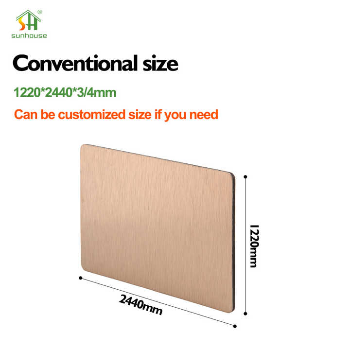 ACP ACM Aluminium Composite Panel Alucobond Sheet 1220x2440mm PVDF ...