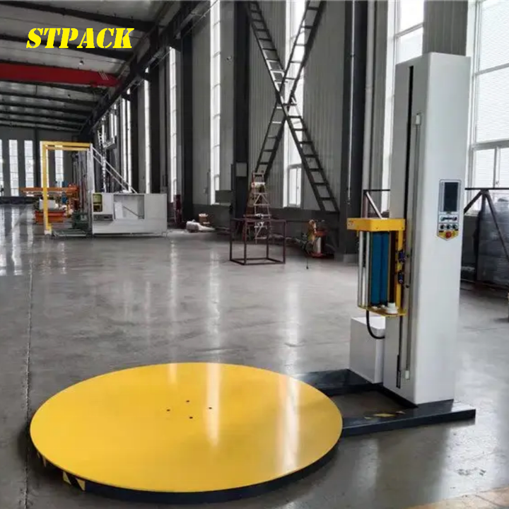 Industry Automatic Stretch Pallet Turntable Pallet Wrapping Machine ...