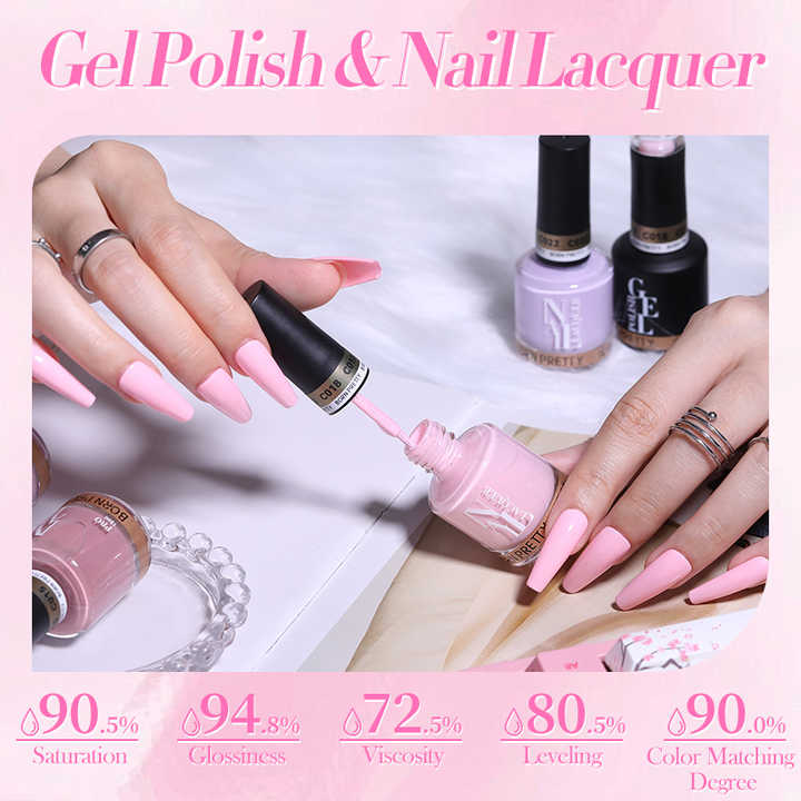 BORN PRETTY PRO Gel Color Matching Lacquers Duo Set High Quantity 15ml ...
