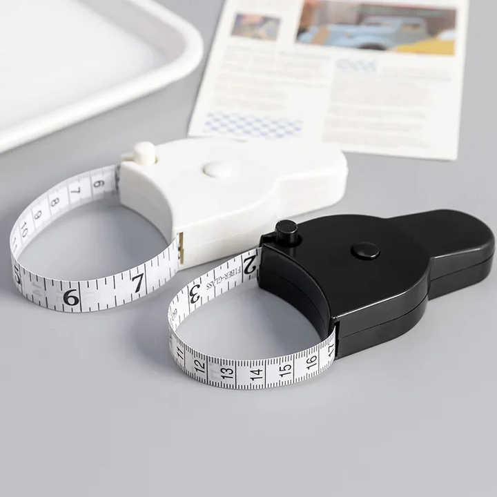 150CM Body Fat Weight Loss Measure Caliper Measuring Tape Gauging Tool ...