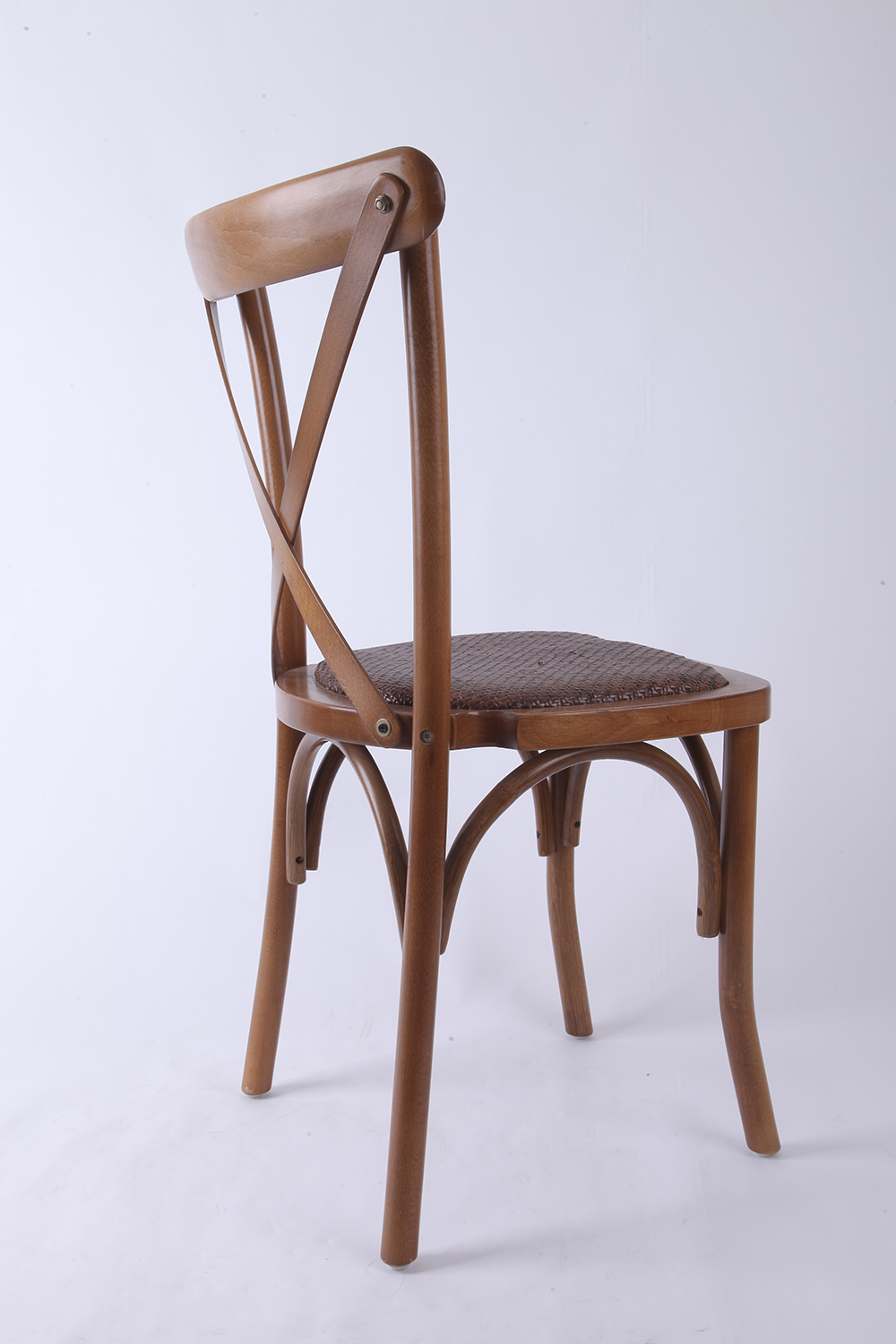 Bistro Cross Back Dining Chairs Tuscan Cafe Chair