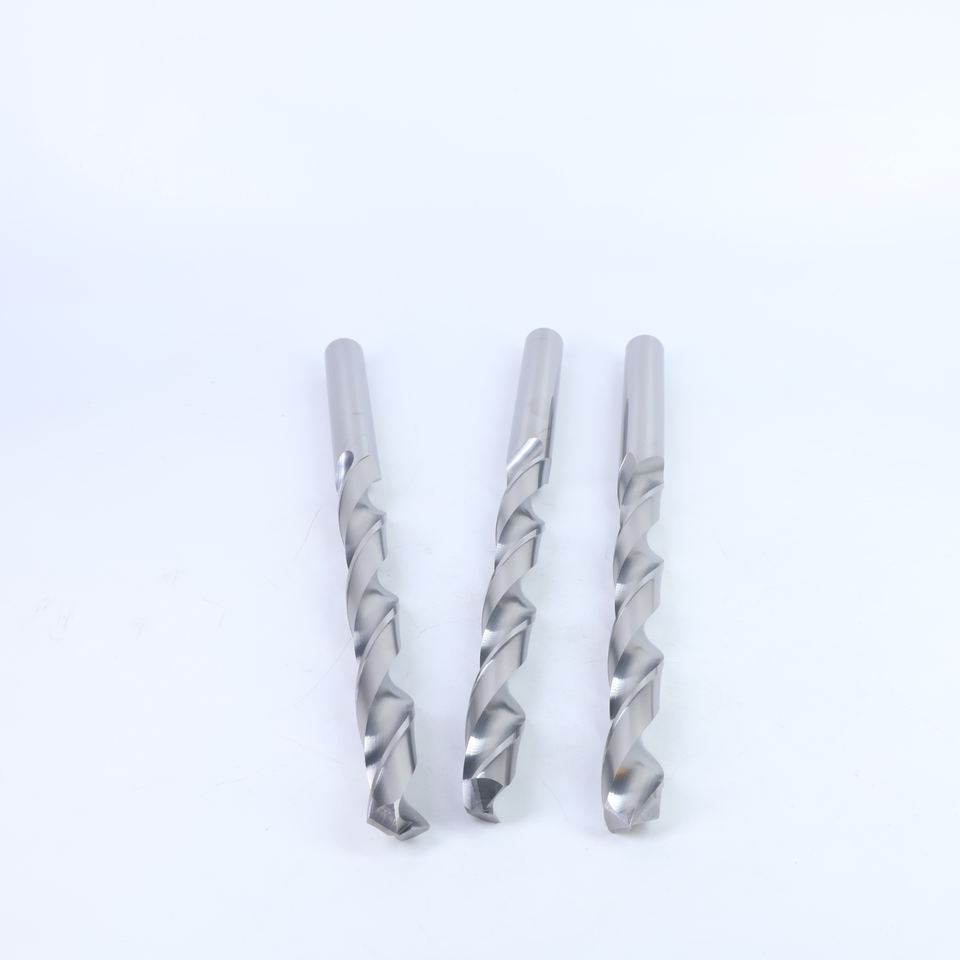 Solid Carbide Deep Hole Drill Bit with Lengthened Shank Carbide Drill ...