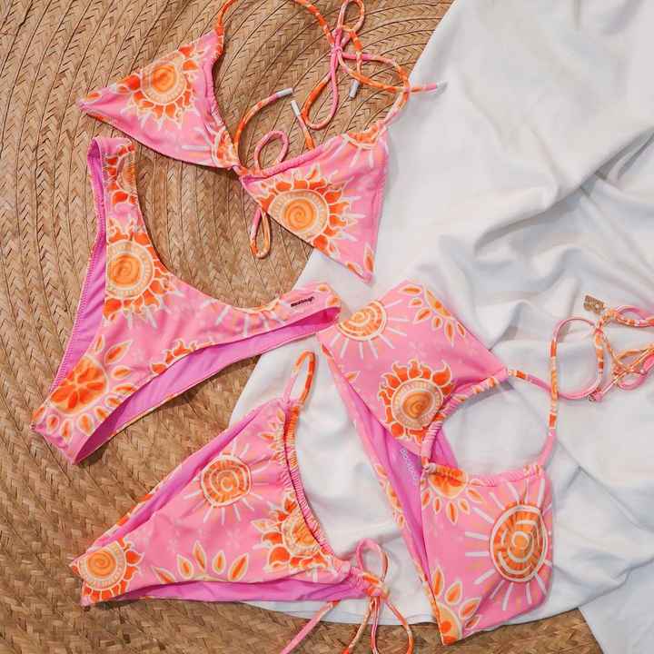 OEM Custom Sexy Women's Swimsuit Adjustable Mini Bathing Suit with ...