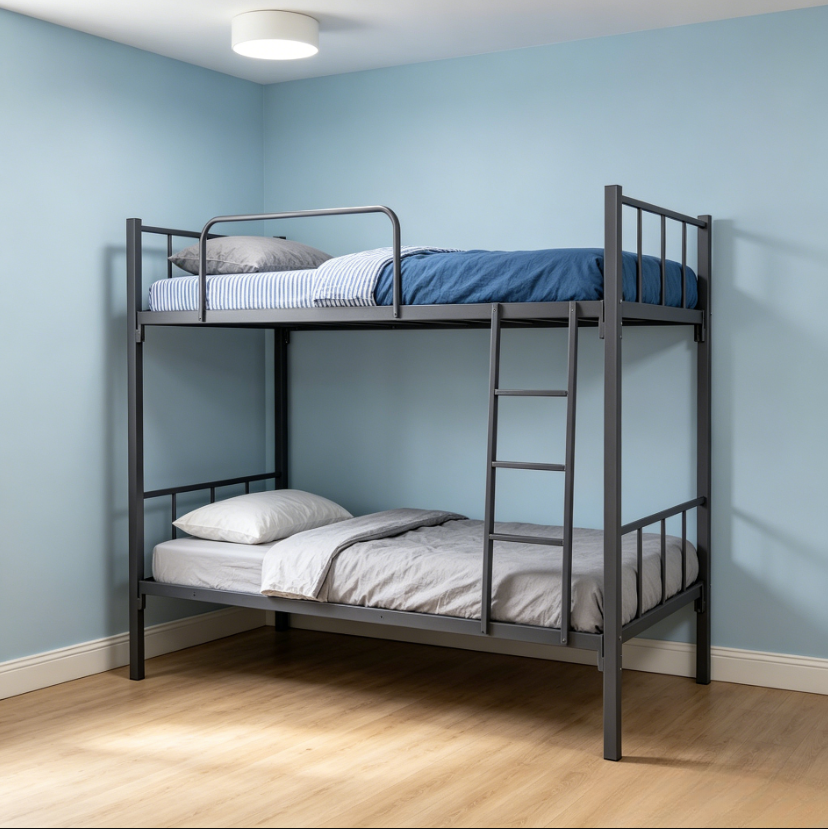 Minimalist Modern Metal Bunk Beds - Modern Design for Bedroom and Hotel ...