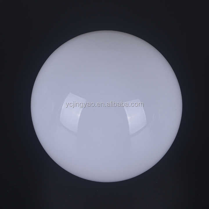 Handmade G9 Thread Borosilicate Glass Milky Opal White Ball Globe Glass ...