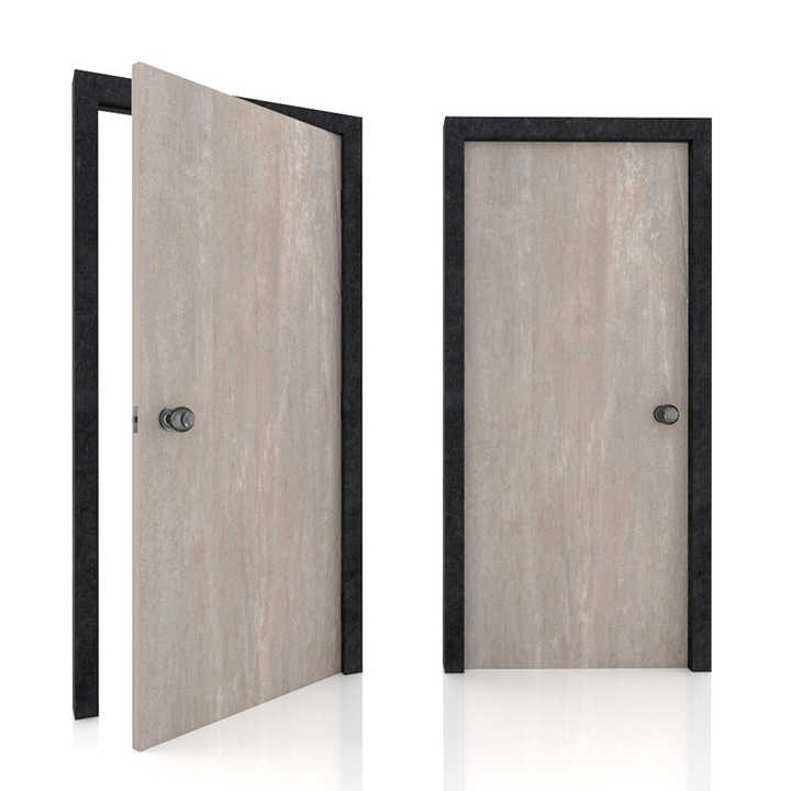 Custom Modern HPL Wooden Door Design for Commercial Use