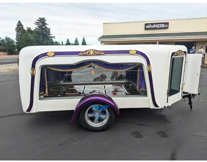 Vintage Hearse Trailer - Classic Casket Chariot for Sale