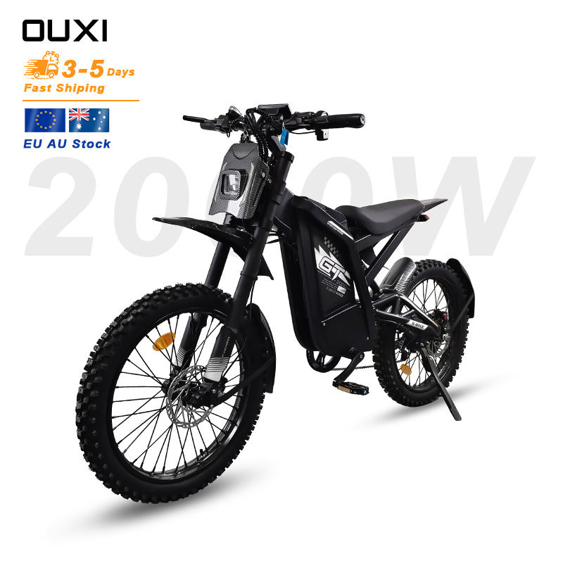 Chinese Cheap Off-road Motor Cycle 2-wheel Electric Powered Sport E ...