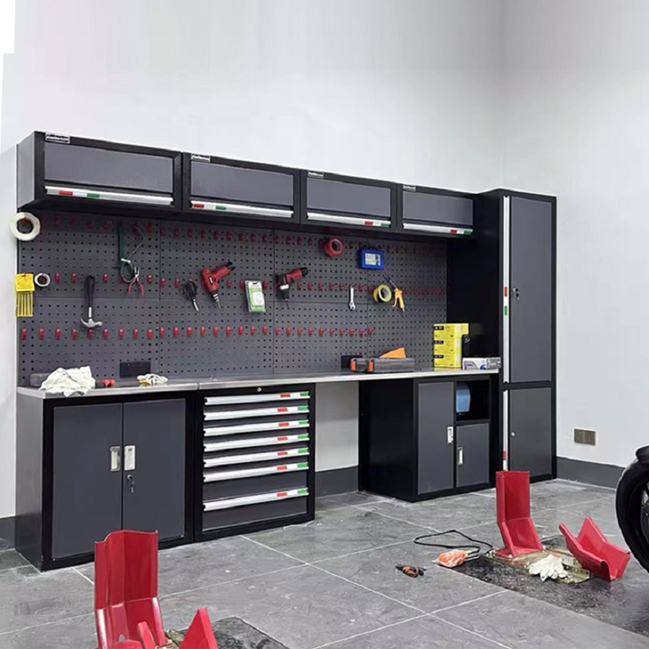 Banco de trabajo de almacenamiento de garaje de acero de alta ...