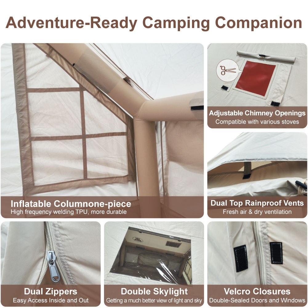 How to Choose the Best Inflatable Tent Double Wall Fabric