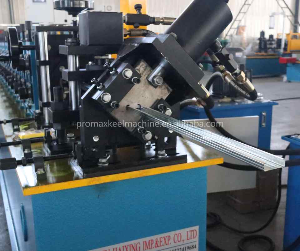 C-Profile Light Gauge Steel Keel Roll Forming Machine - Automatic C ...