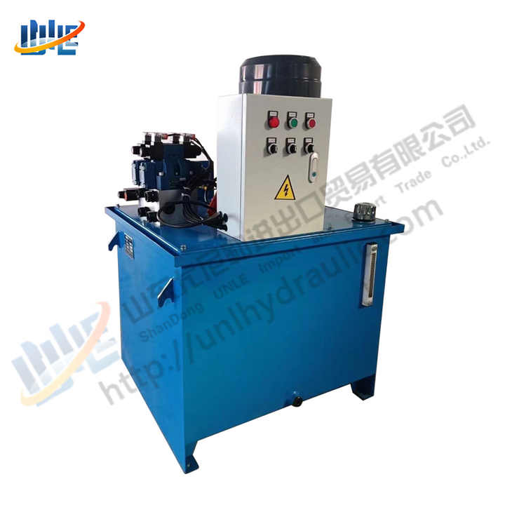 Customized AC 30Mpa Pressure Double Acting 5.5Kw Hydraulic Power Unit ...
