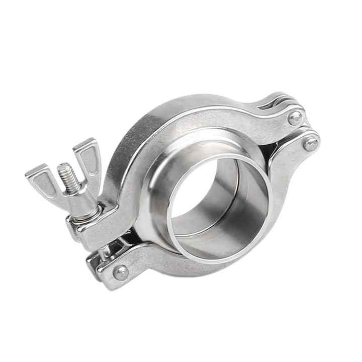 304 316 Stainless Steel SMS ISO Standard Sanitary Triclover Triclamp ...