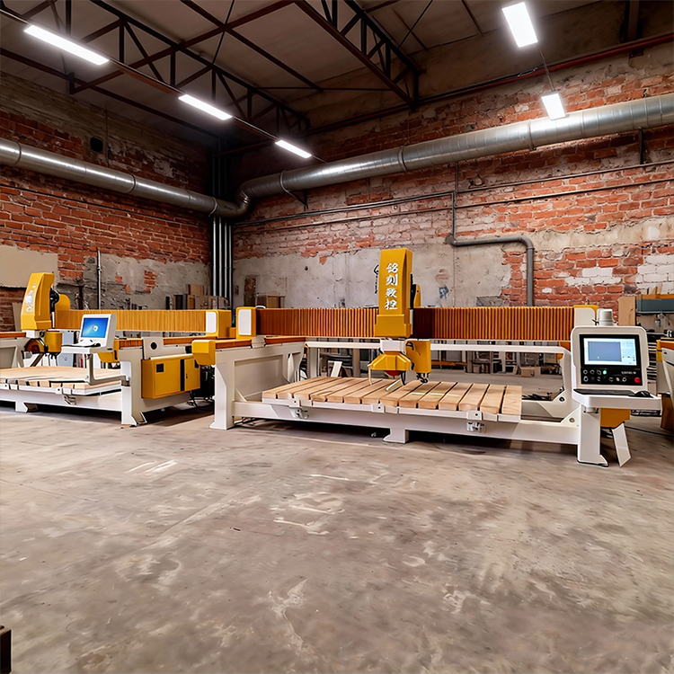 Big 4 Axis 4+1 Axis Cnc Bridge Saw Stone Cutting Machine for Marble and ...