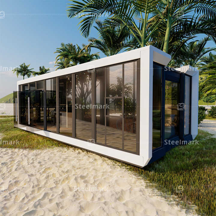 Prefab Modular Tiny DIY Beach Portable Cabin Kit Homes