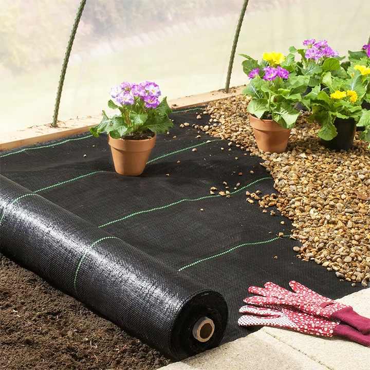 Heavy Duty Weed Control Mat for Garden Beds Landscape Fabric Anti UV ...