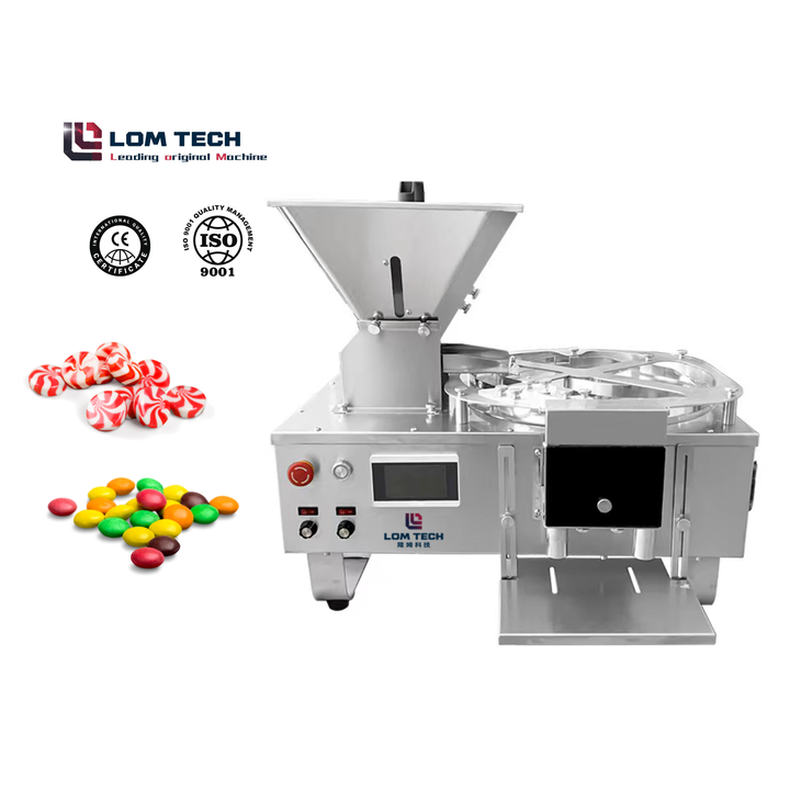 Lom Plc Touch-screen Turntable Type Granulato Effervescent Candy Bottle ...