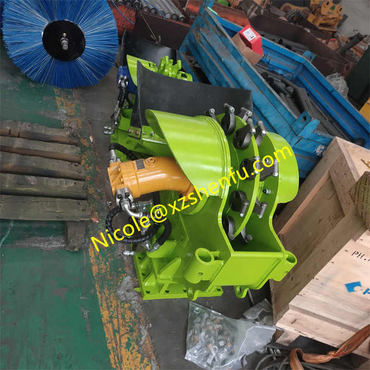 Mini Excavator Mounted Stump Grinder - Durable & Efficient