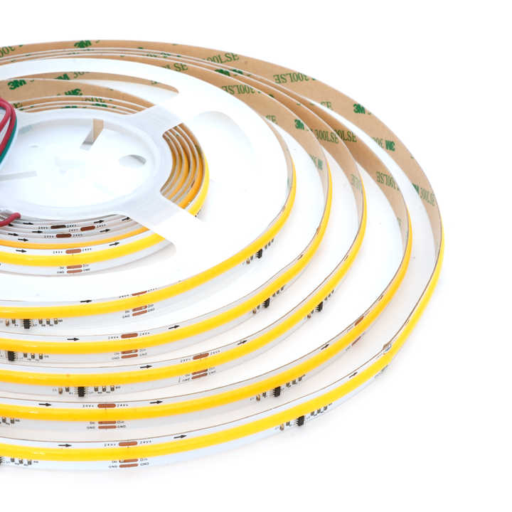 COB Smart Profile Light Led Strip Running Tap Remote Control 360LED ...