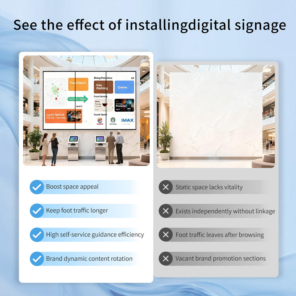 Veeluame Large Indoor 4K Advertising Display System Ecran Video Wall ...