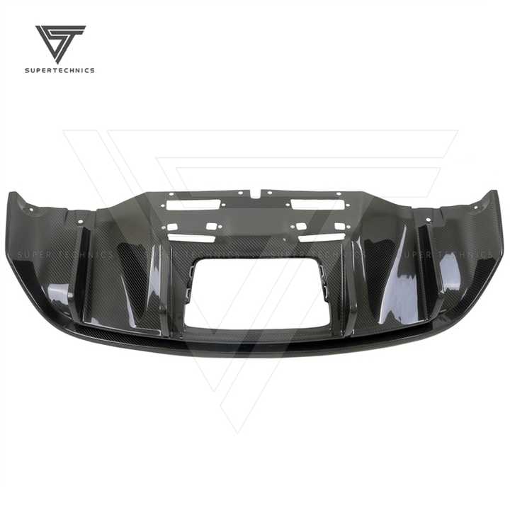 GT Style Carbon Fiber Rear Diffuser for Audi R8 V10 2008-2013